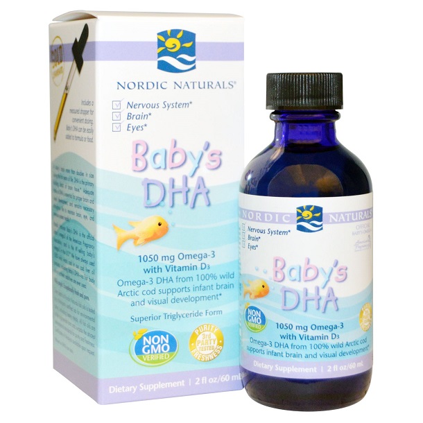 Baby's DHA Bổ Sung Omega 3, Vitamin D3 60ml